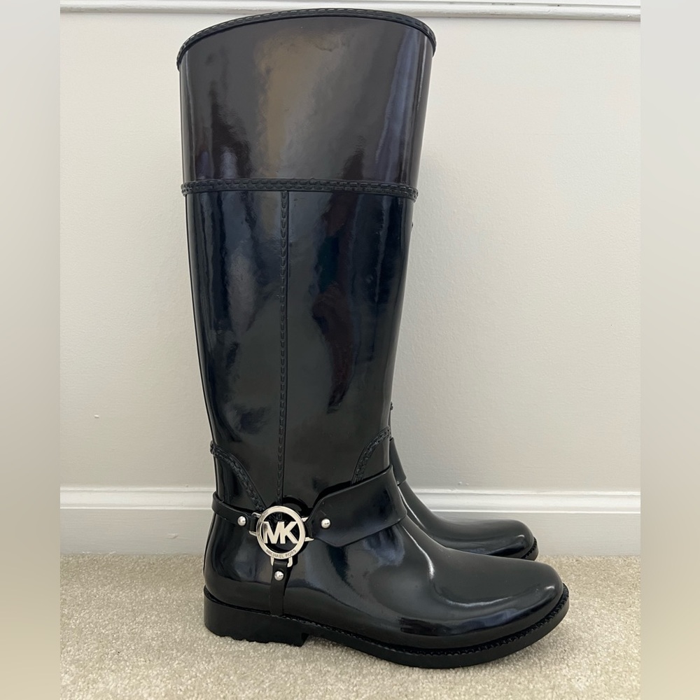 Women’s Michael Kors Fulton Tall Harness Rain Boots W… - Gem
